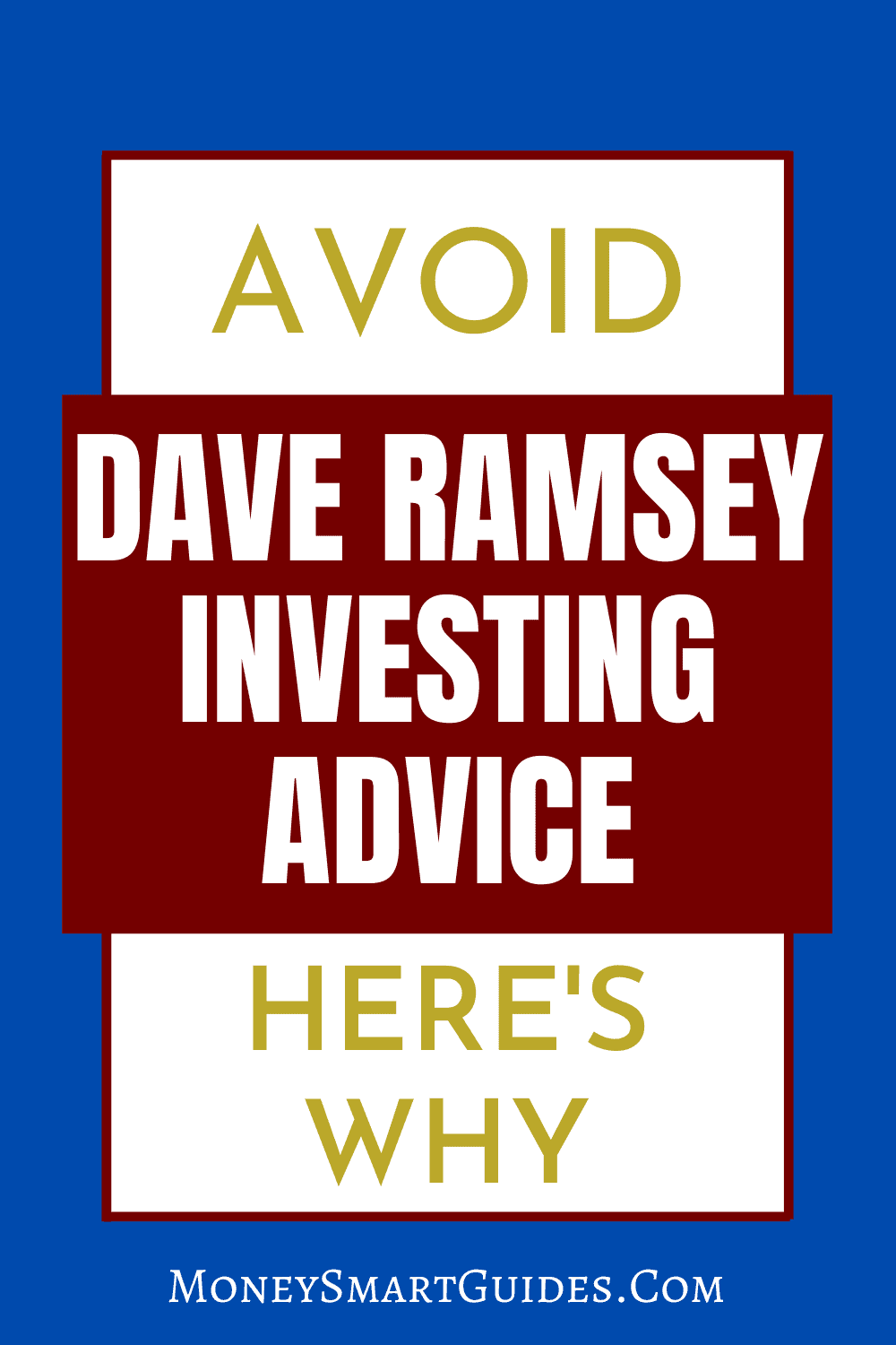 Why Dave Ramsey's Investment Strategy Is Bad For Your Wealth - Money ...