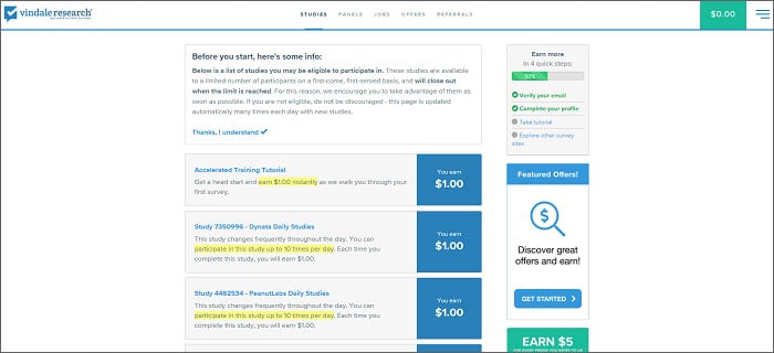 Vindale Research Review | The Best Paid Survey Website - Money Smart Guides