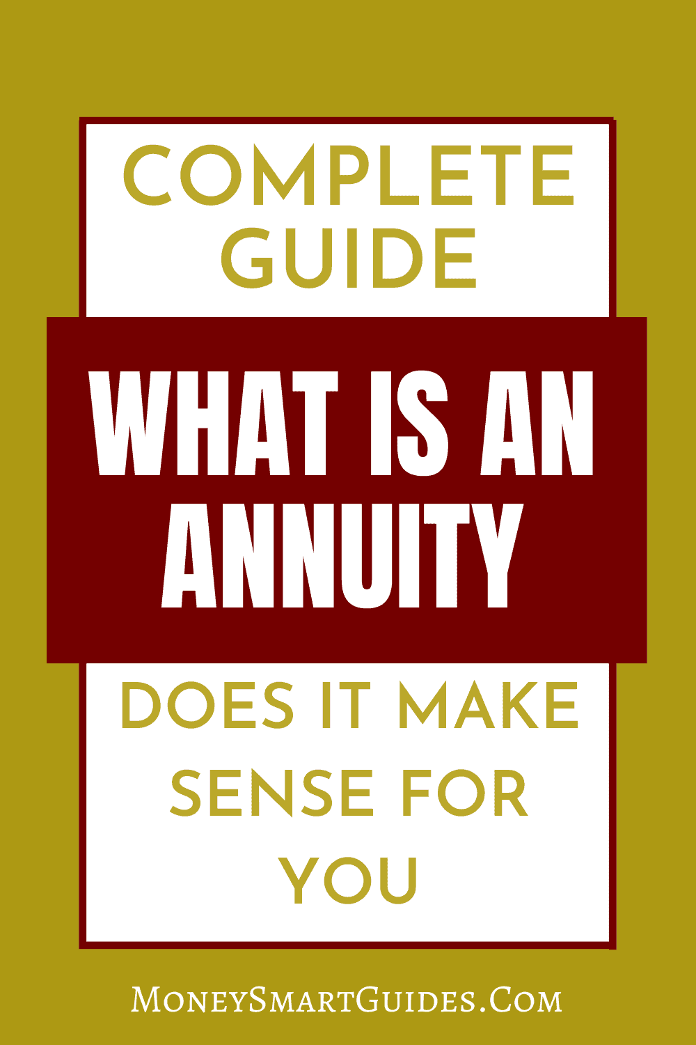 What Is An Annuity? Here Is Everything You Need To Know - Money Smart ...