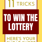 11 Tricks To Win The Lottery You Need To Know - Money Smart Guides